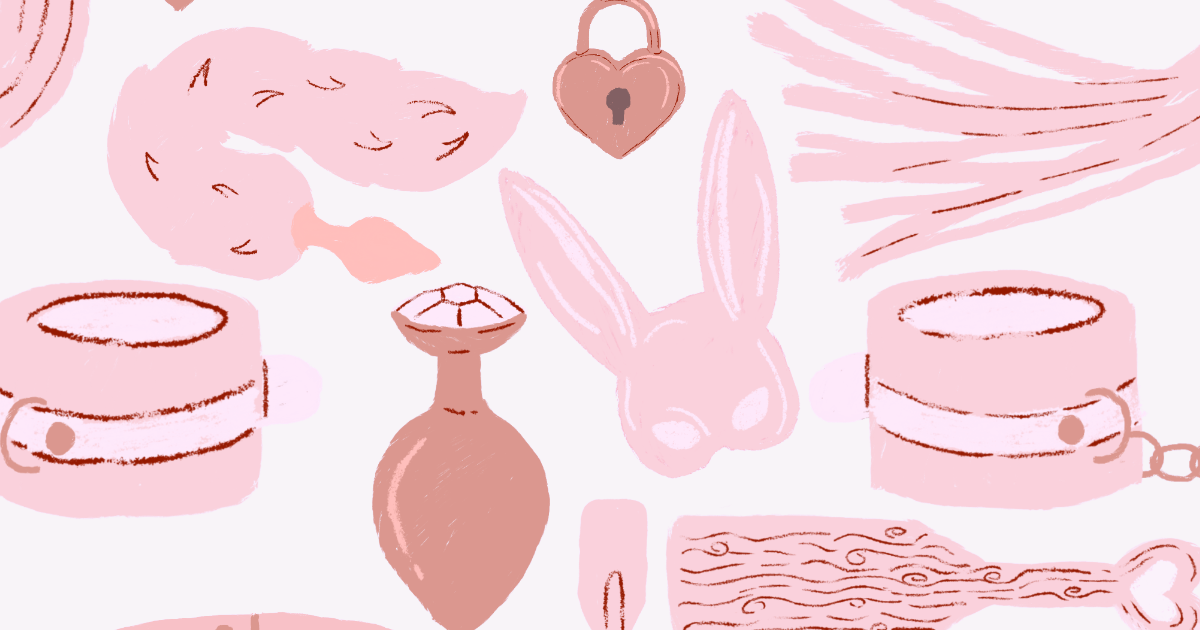 Blush Pink Kink Print – Restrained Grace