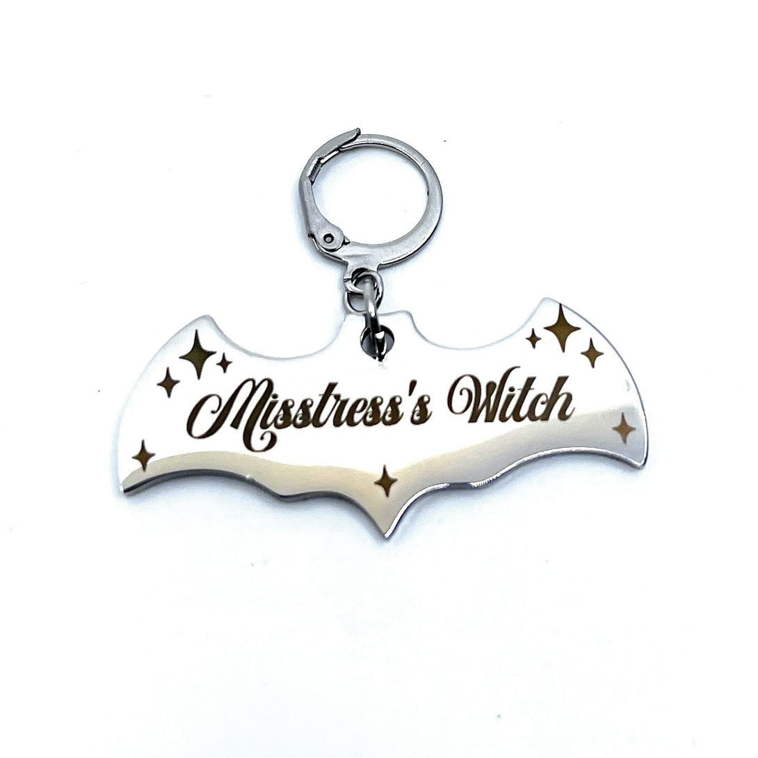 Design Your Own Steel Collar Tag - Bat – Restrained Grace