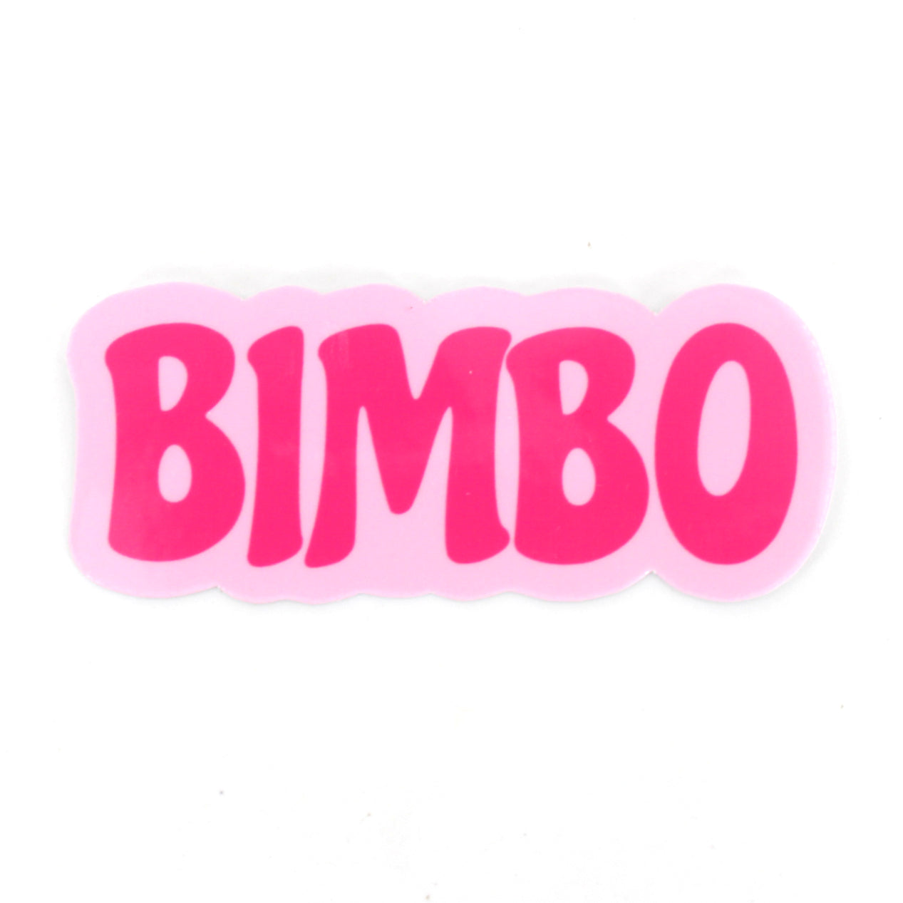 Bimbo Pink Vinyl Sticker Restrained Grace