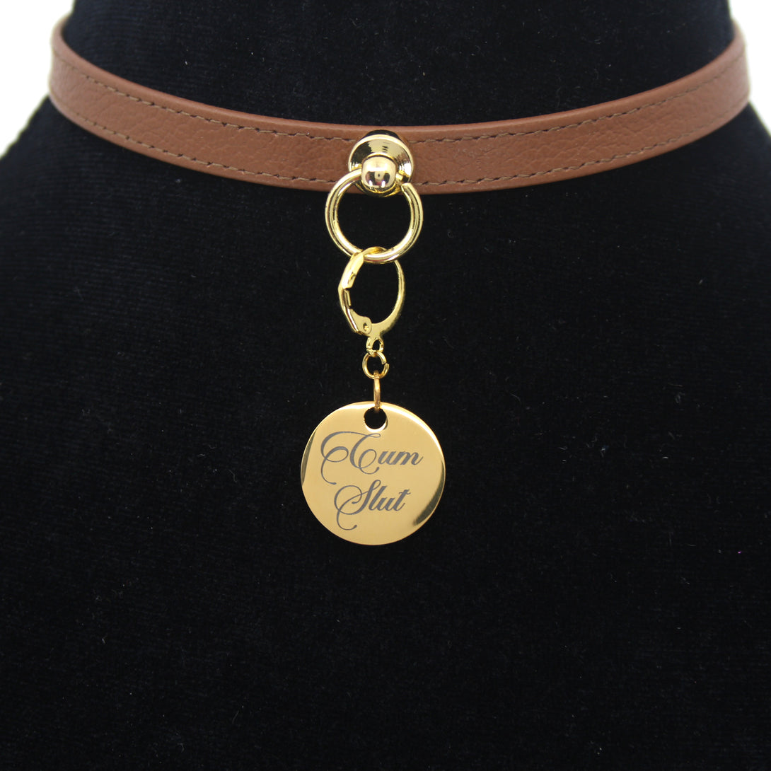 Design Your Own Steel Collar Tag - Small Round – Restrained Grace