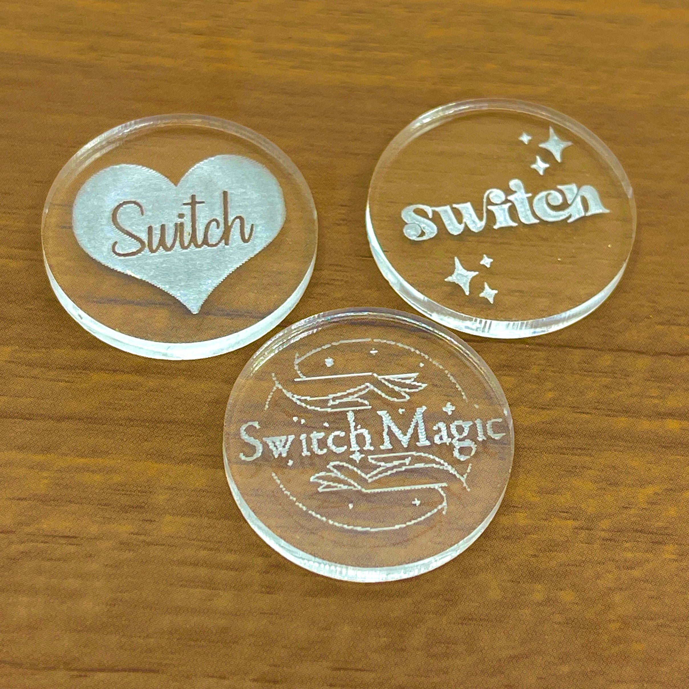 Switch Convertible Collar Tag Insert Set – Restrained Grace