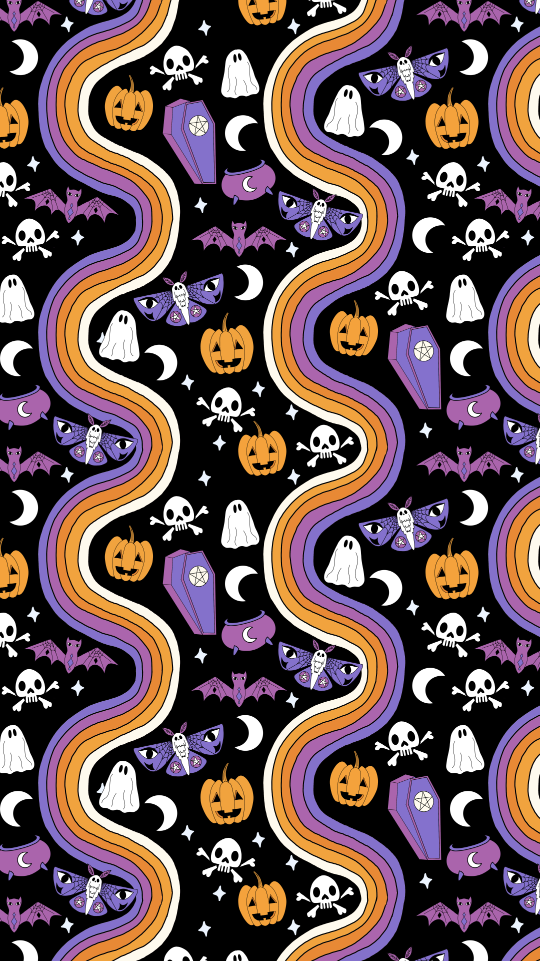 Match Your Phone to Your Gear: Halloween Phone Wallpapers – Restrained ...
