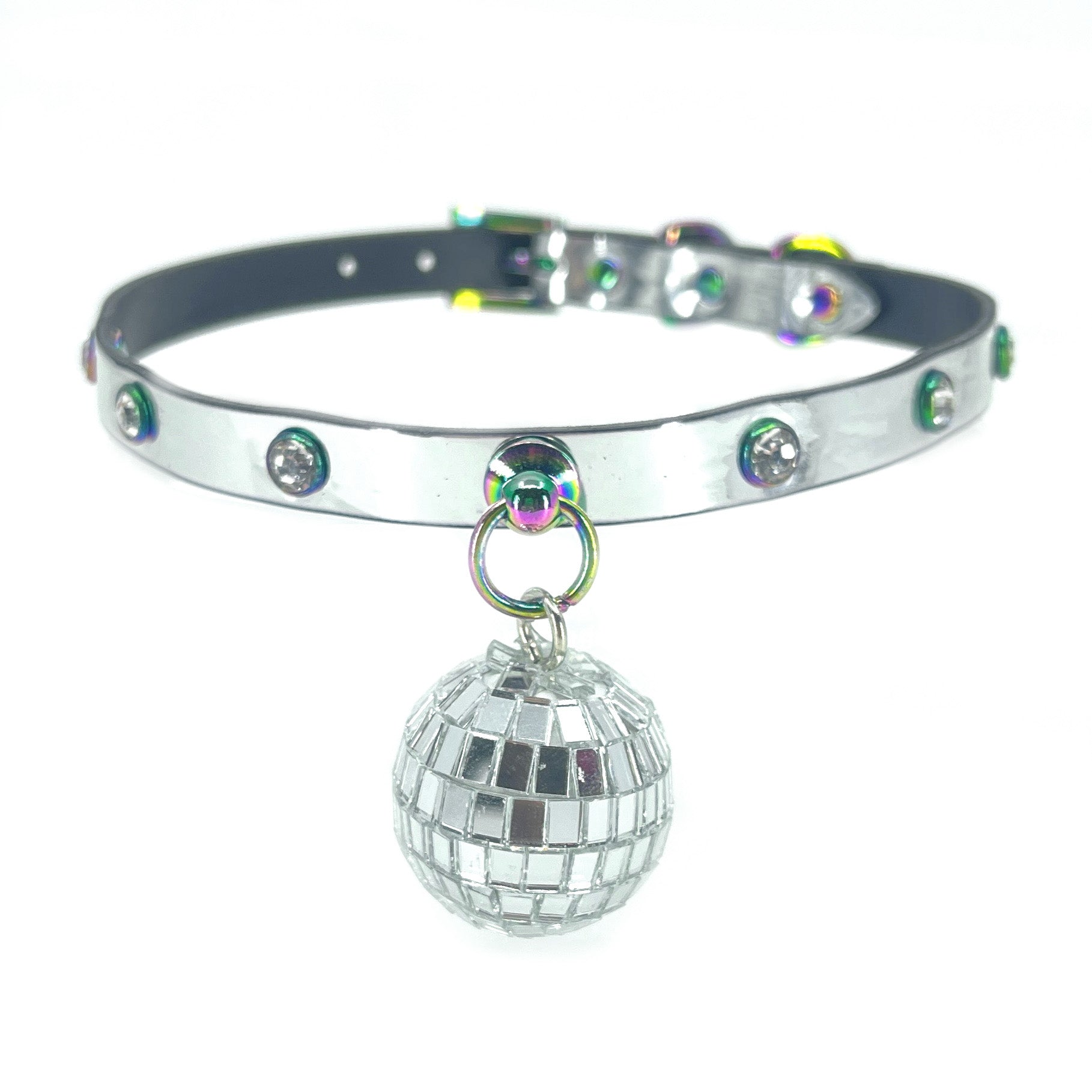 Disco Ball Mini Collar – Restrained Grace
